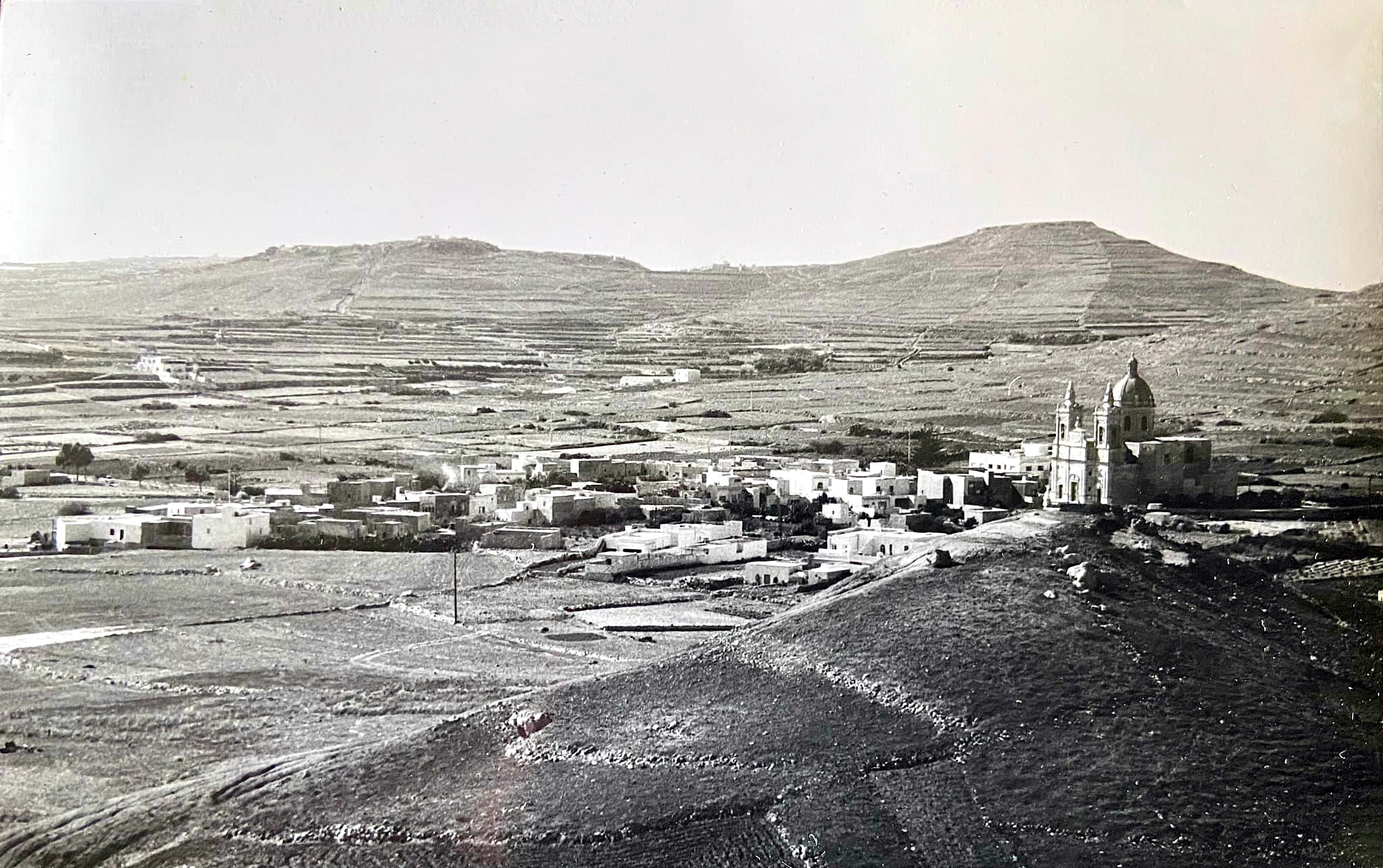 Aerial view of Għasri village | Gozo Album - Journey through Gozo's past