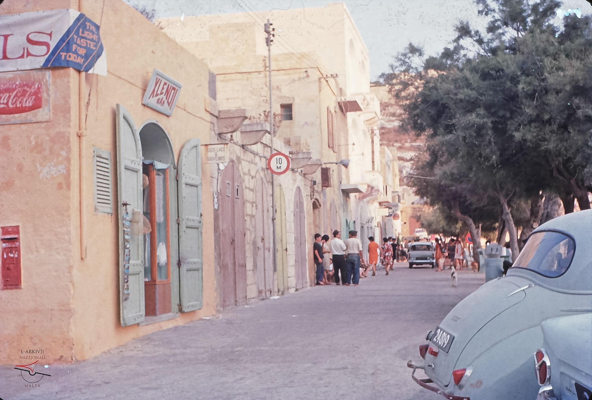 Xlendi street scene in the 1960s | Gozo Album - Journey through Gozo's past